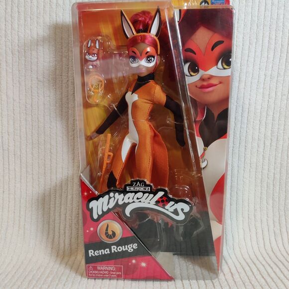 Playmates Toys | Toys | Miraculous Rena Rouge Fashion Doll Action ...